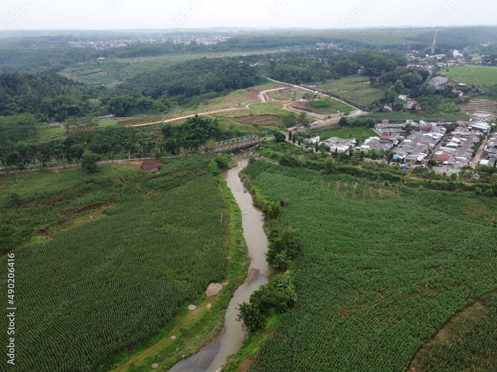 Trans Java toll road infrastructure that connects the cities of Jakarta ...