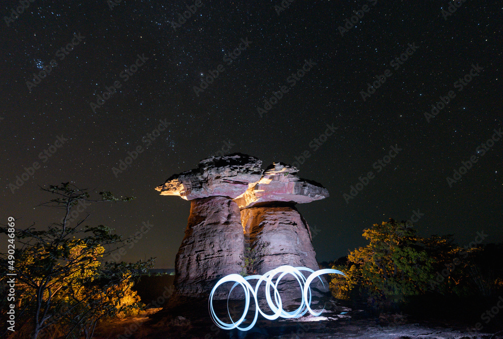 Sampanbok Ubon Ratchathani Grand Canyon in Thailand, 3000 Boke nature of rock is unseen in ...