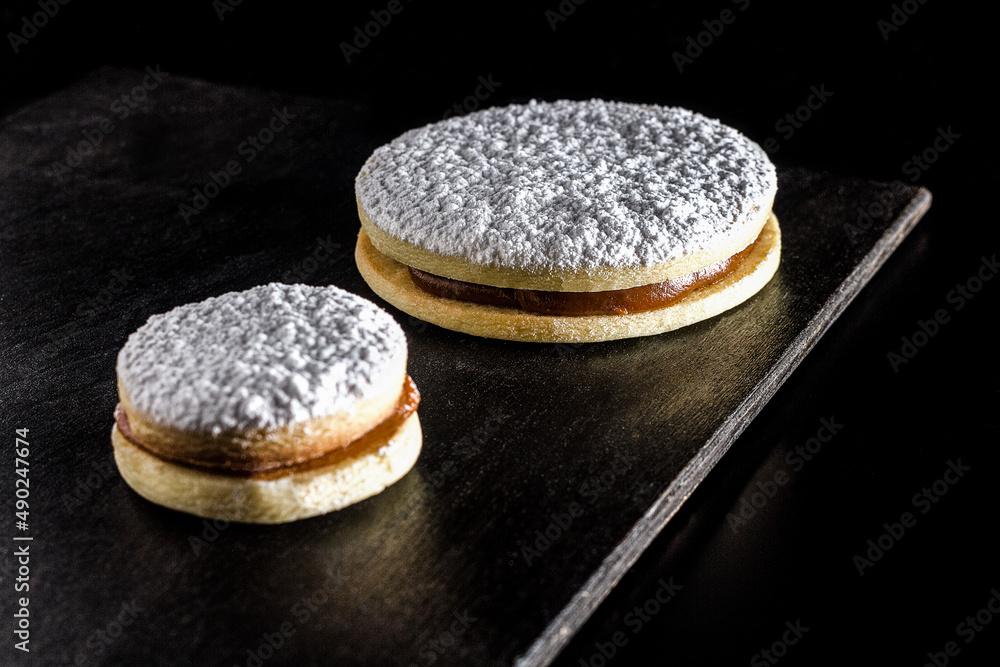 cornstarch alfajor Stock Photo | Adobe Stock