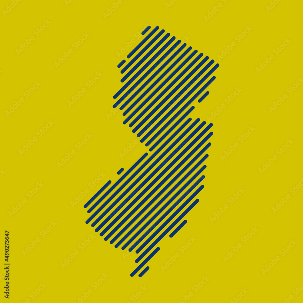 New Jersey tech digital logo vector icon. New Jersey map outline. Stock ... New Jersey tech digital logo vector icon. New Jersey map outline. Stock ...