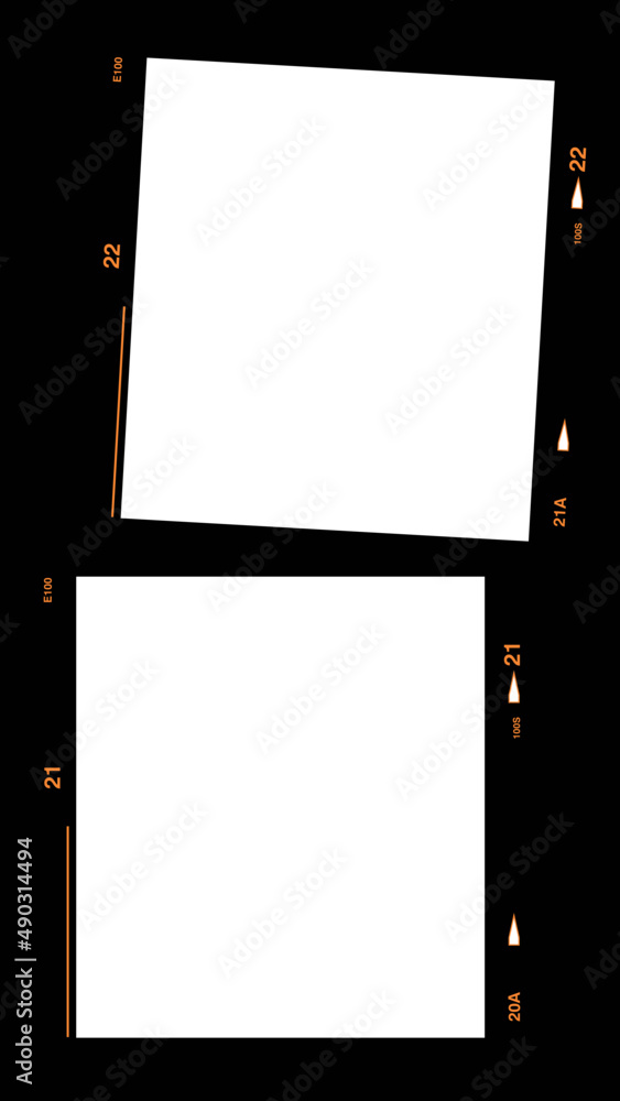 Set of Social stories film frame templates with space for your text or ...