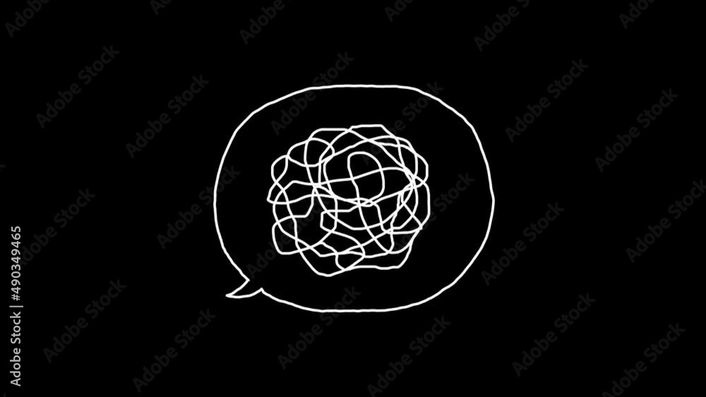 Tangle, knot, confusion, chaos, disaster, difficult, unhappy ...