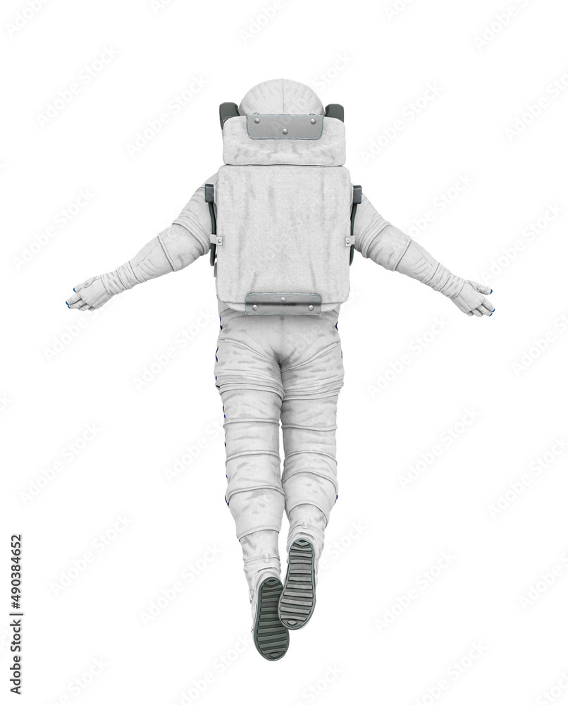 Astronaut Back View