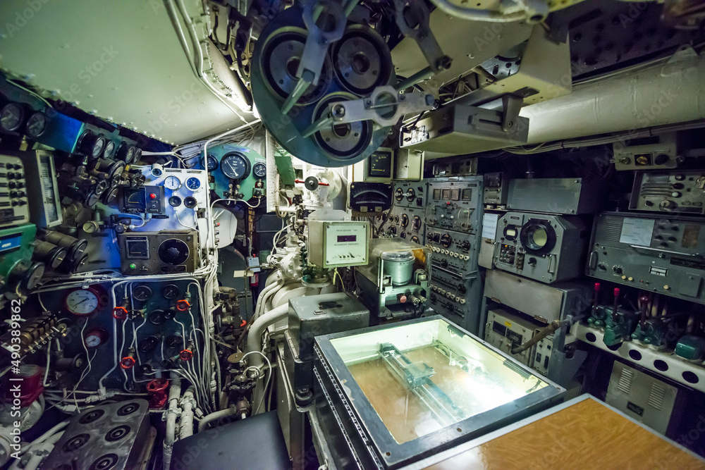 Inside a Submarine in Milan, Italy. Stock Photo | Adobe Stock