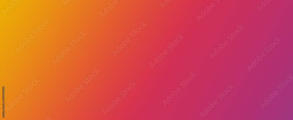Abstract gradient red orange and pink soft colorful background. Modern ...