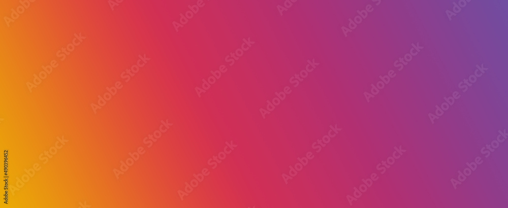 Abstract gradient red orange and pink soft colorful background. Modern ...