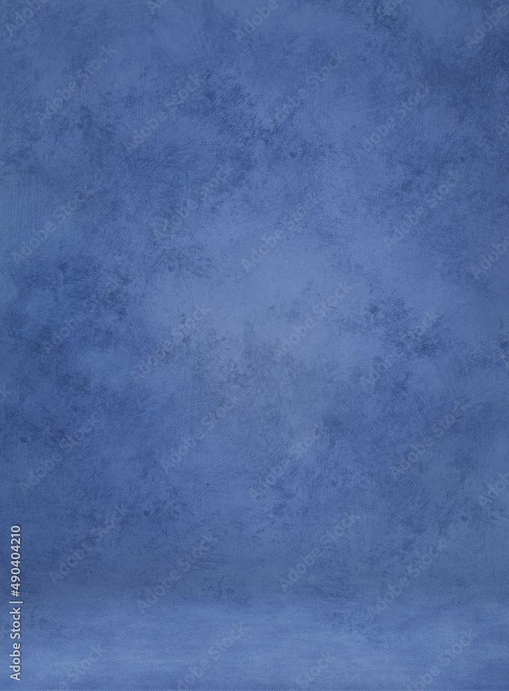 Blue Background Studio Portrait Backdrops Photo 4K Stock Illustration ...