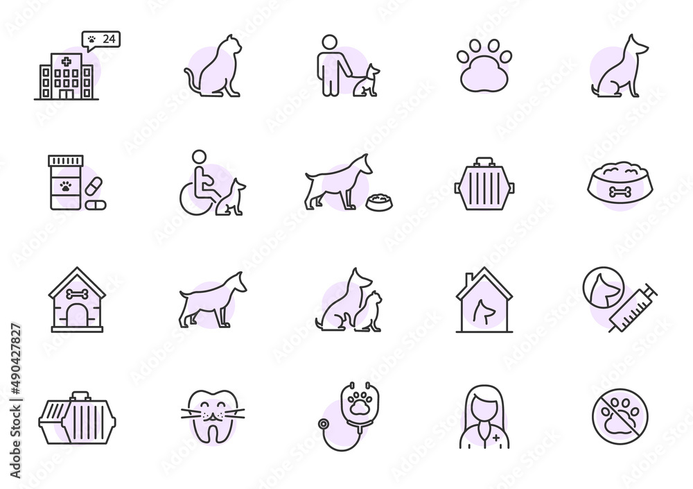 Veterinary Vector Symbol