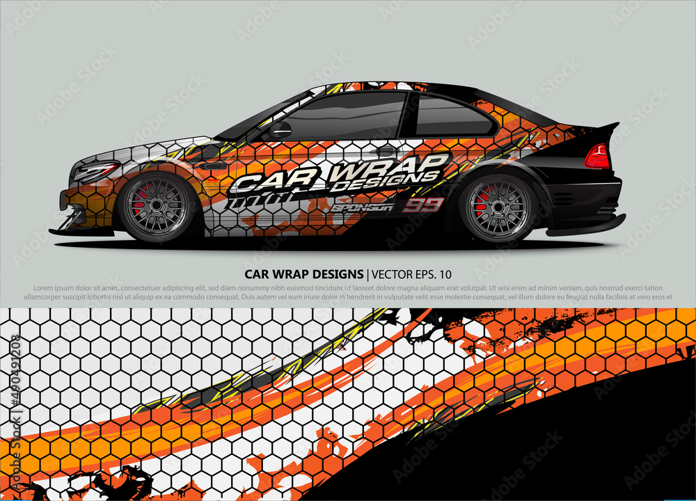 car graphic background vector. abstract lines vector with modern ...