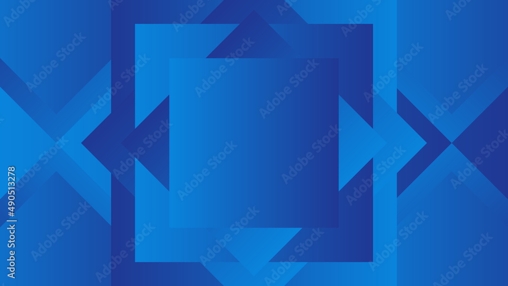 Modern blue abstract presentation background. Vector illustration Stock ...