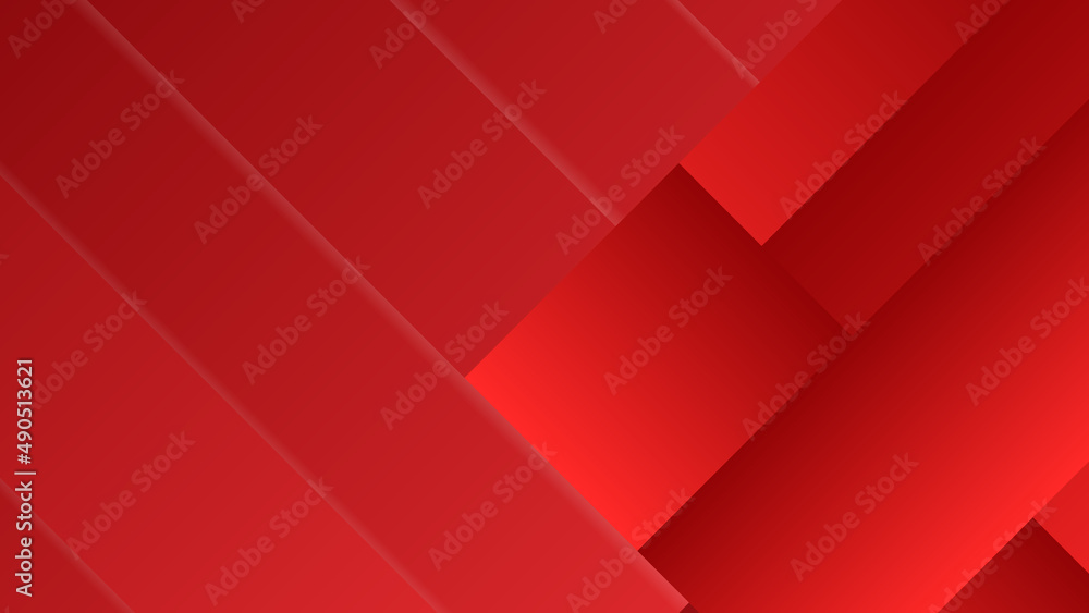 Modern red abstract presentation background. Vector illustration Stock ...