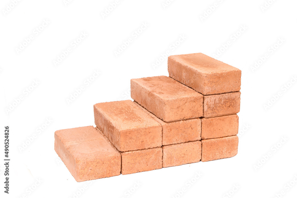 Red Adobe Bricks