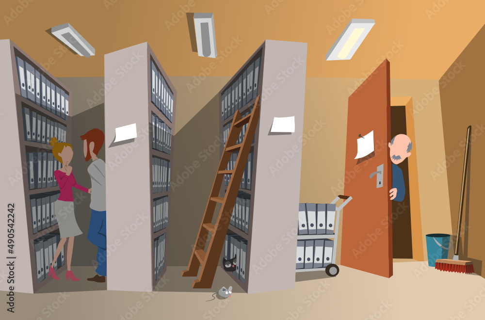 Aktenraum Stock Vector | Adobe Stock