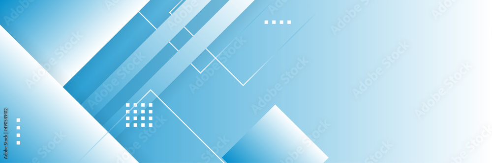 Blue Abstract Banner