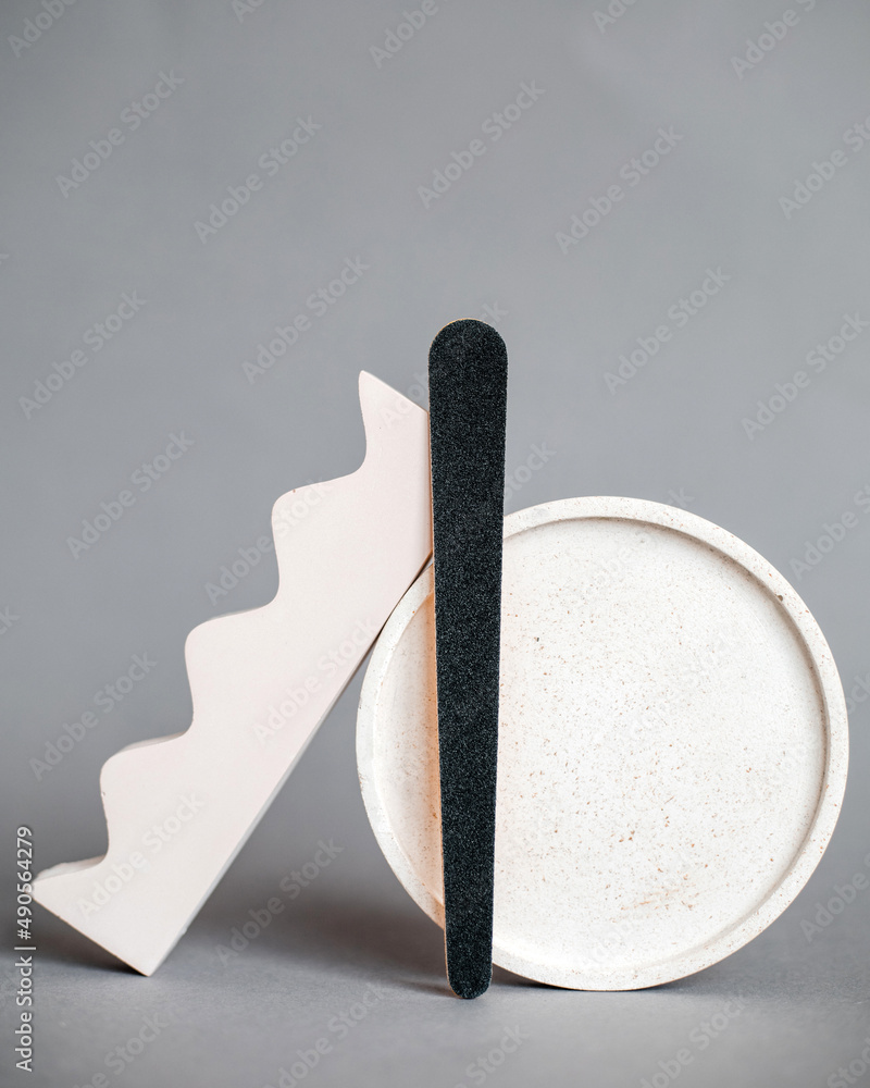 Different types and shapes of nail files Stock Photo | Adobe Stock