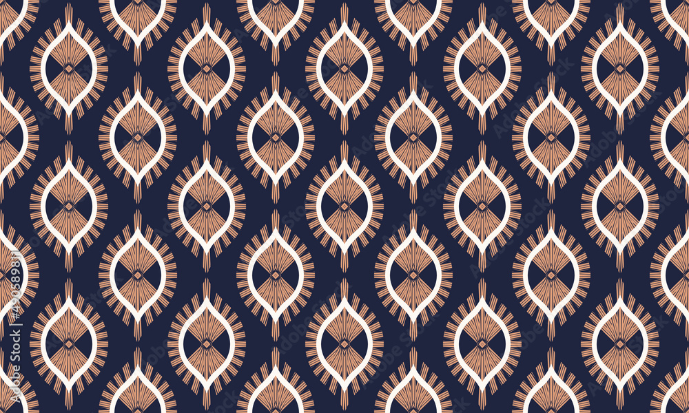 Ogee tribal seamless pattern. Traditional design for background ...