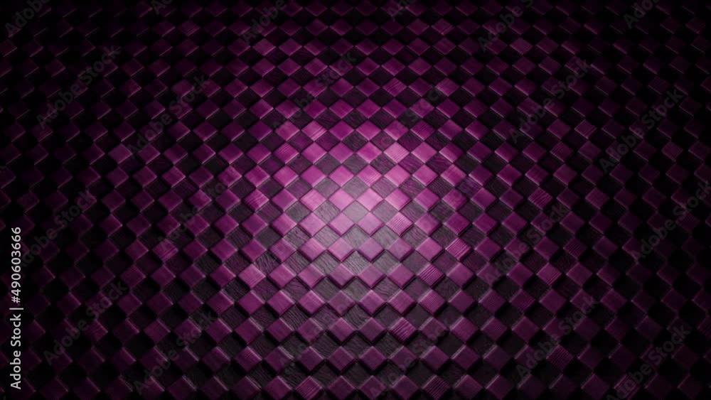 Rotating surface with checkerboard pattern. Design. Textured 3d surface ...