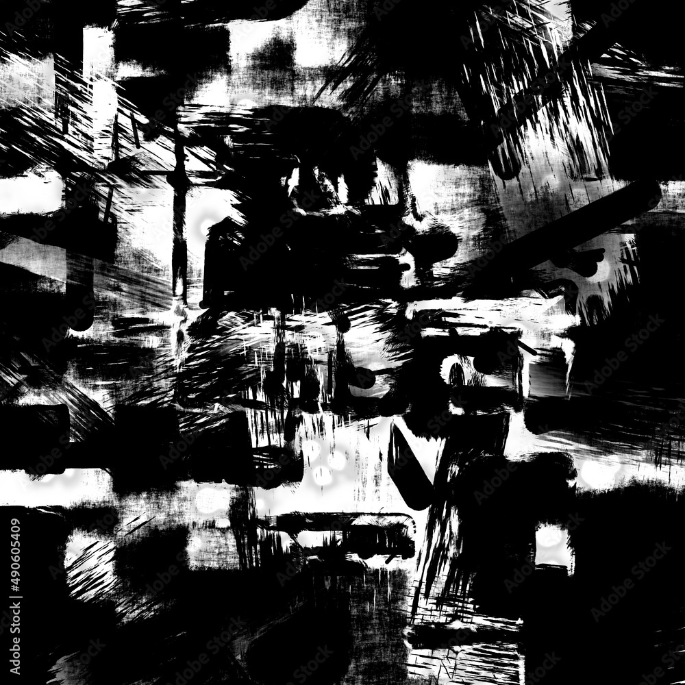 Ilustração do Stock: Abstract brush strokes scratch background with ...