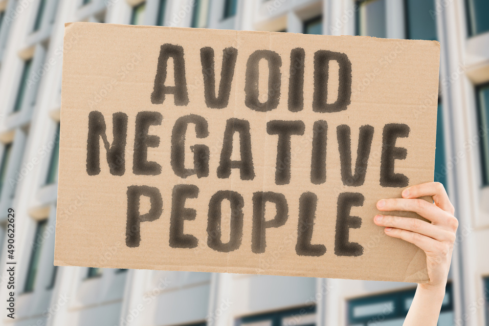 Avoid Negative People