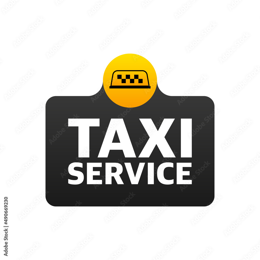Taxi service, great design for any purposes. App logo concept. Brochure ...