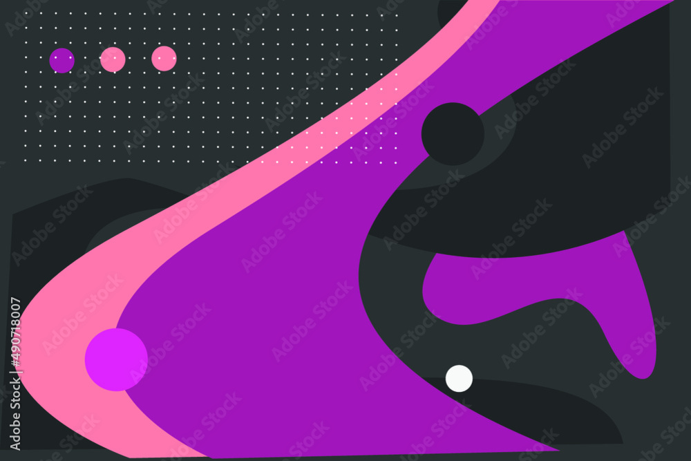 abstract vector flat background wallpaper illustration Stock Vector ...