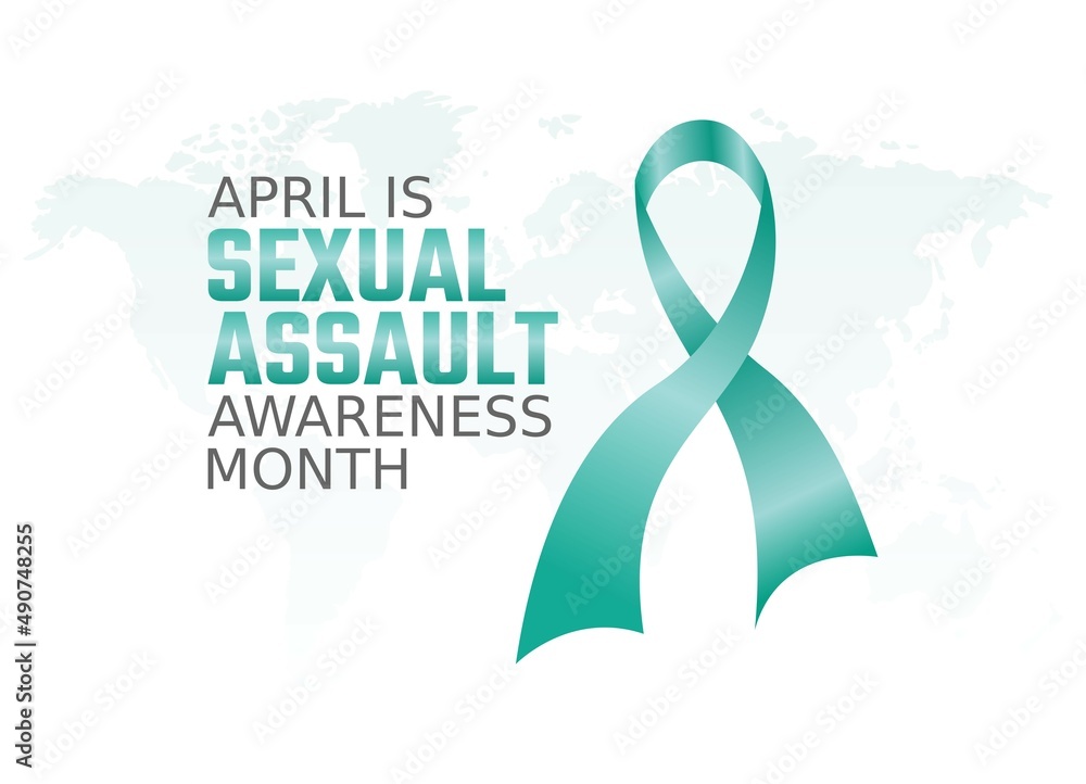vector graphic of sexual assault awareness month good for sexual ...