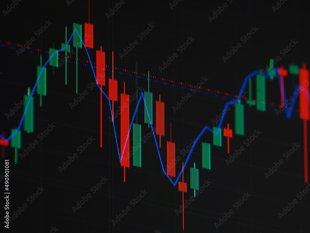 Stock Market Loss Trading Chart Investment Analysis Business Index ...
