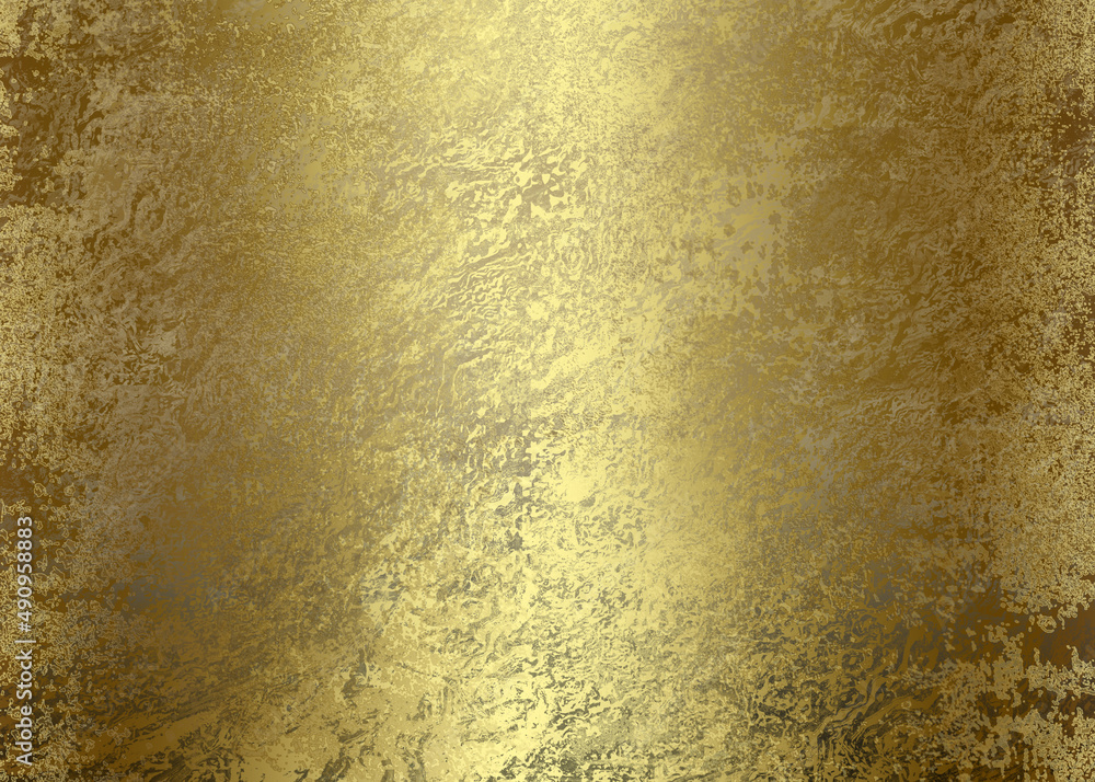 Golden Abstract decorative paper texture background for artwork ...