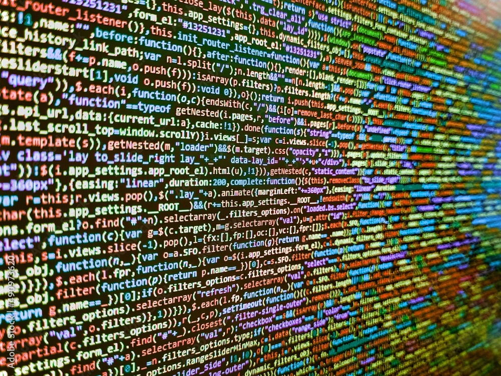 Programming code abstract background screen of software. Script ... Programming code abstract background screen of software. Script ...