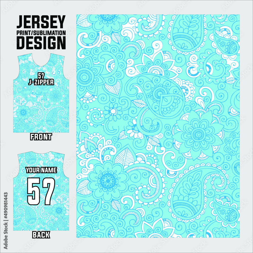 vector design pattern for jersey printing and sublimation fabrics ...