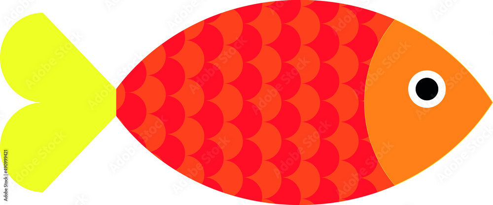 Fish vector illustration. fish clip art or image. Stock Vector | Adobe ...