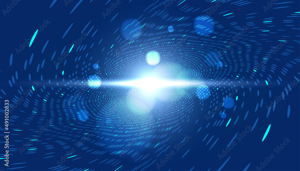 Digital technology background. Abstract tech visual for science ...