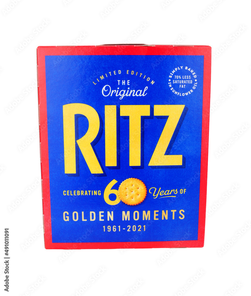 Ritz crackers special edition box celebrating 60 years of golden ...