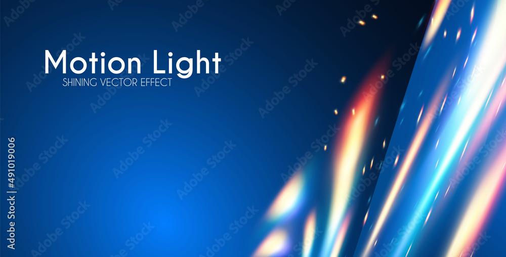 Morion light effect. Shining magic background with fire effect ...