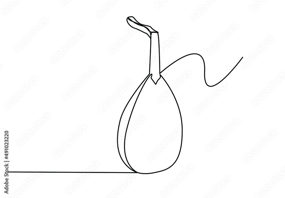 oud old traditional instrument drawing Stock Vector | Adobe Stock