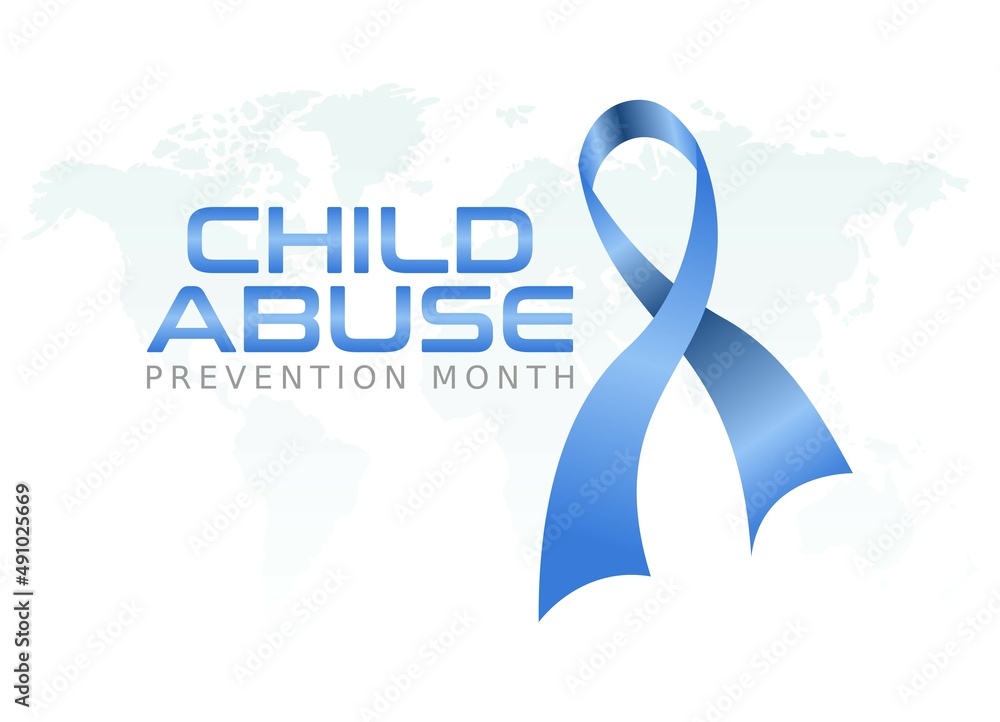 vector graphic of child abuse prevention month good for child abuse ...