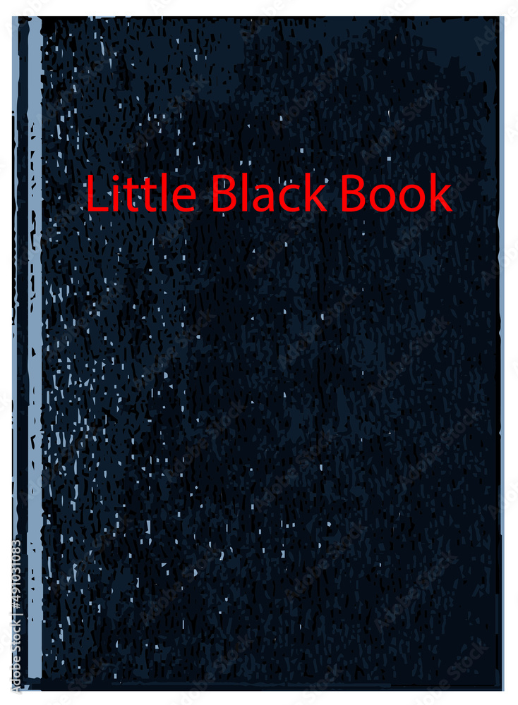 Little Black Book Stock Illustration | Adobe Stock