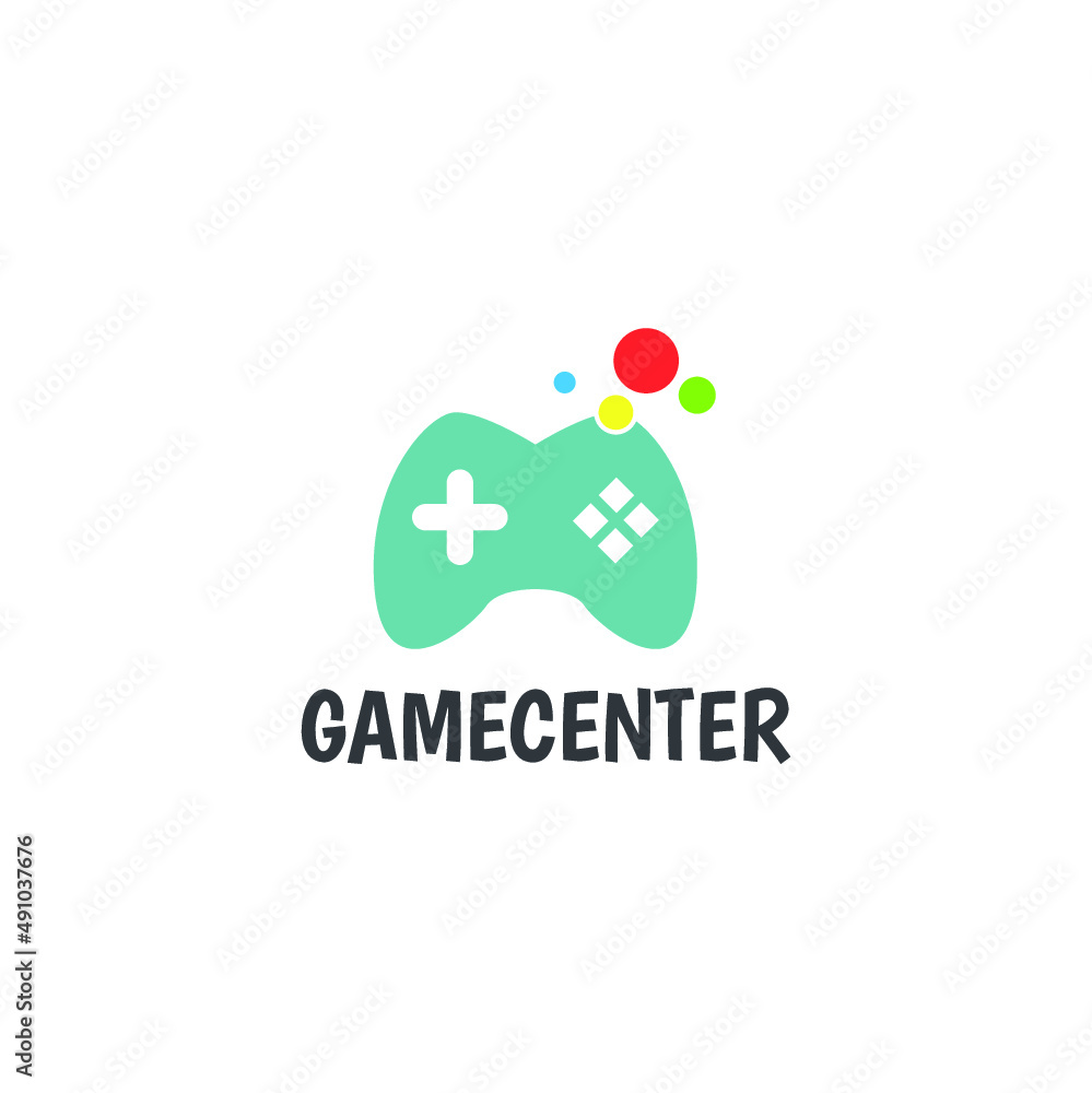 Game Center logo Stock Vector | Adobe Stock