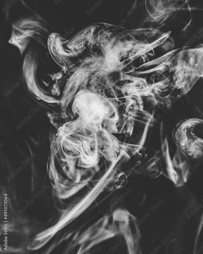Face In Smoke