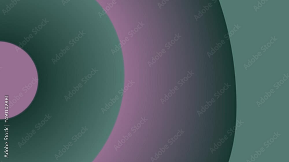 Dark green and pink gradient animation. Blurred dark green background ...