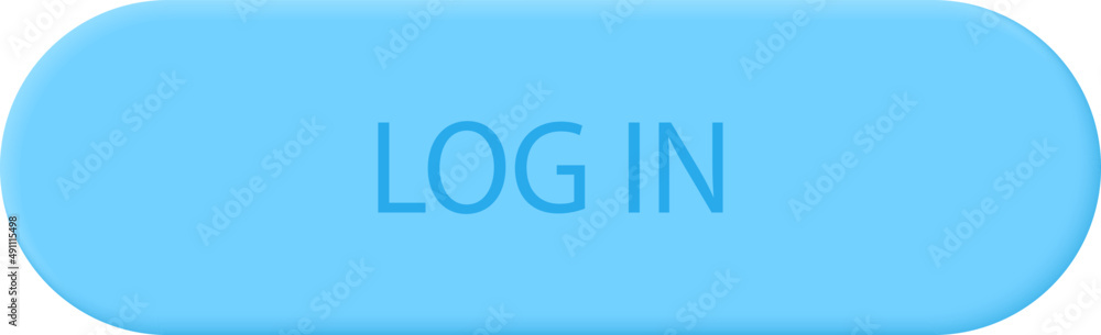 Neumorphism interface button. Modern website or mobile app design ...