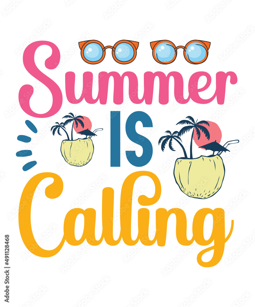 Summer Beach Bundle SVG, Beach Svg Bundle, Summertime, Funny Beach ...