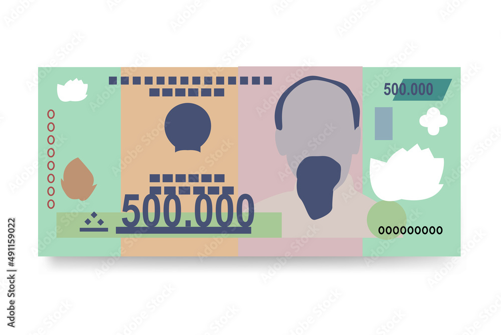 Poster Vietnam Dong Vector Illustration – Wall Art | UkPosters