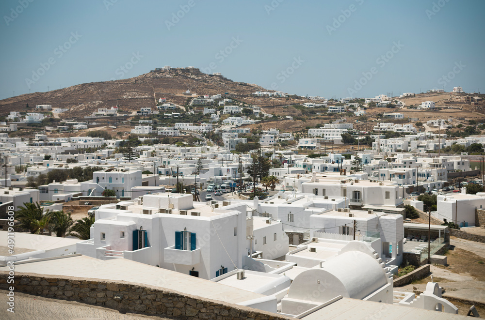 Cycladic architecture amazing panoramic views of the Aegean sea, visit ...