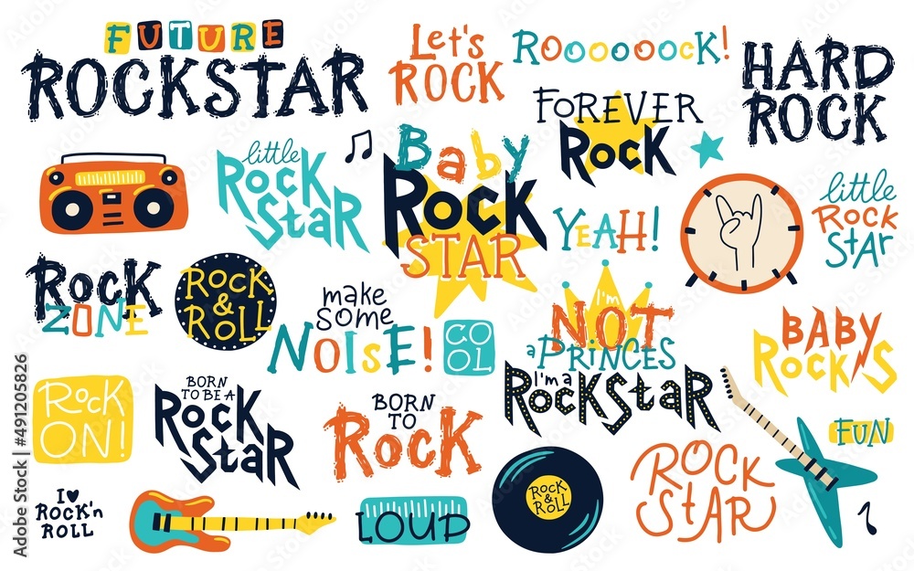 Kid Rock Star Clipart