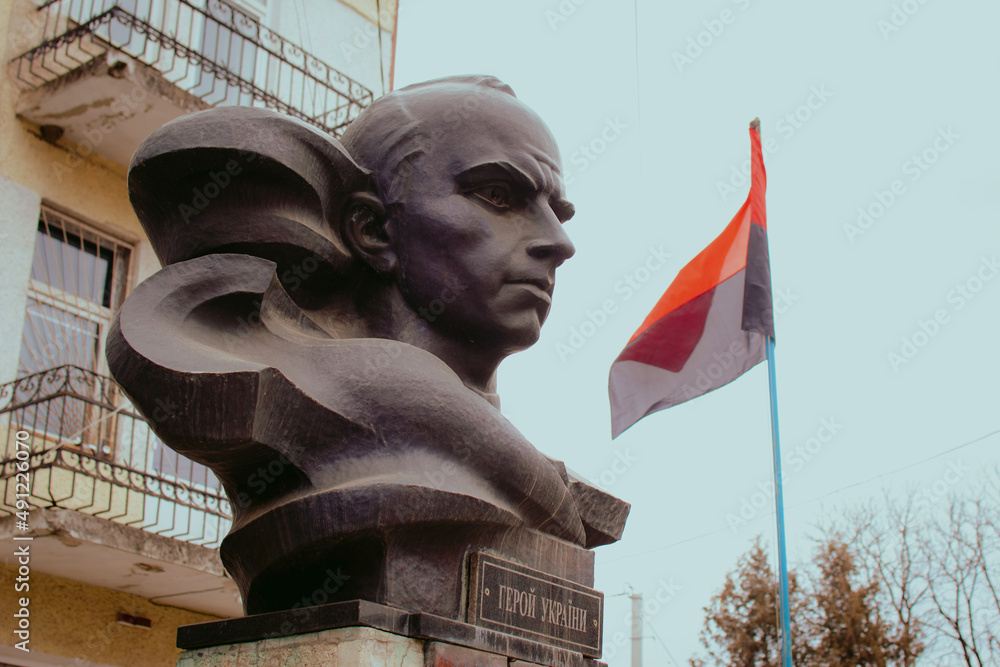 Stepan Bandera Statue