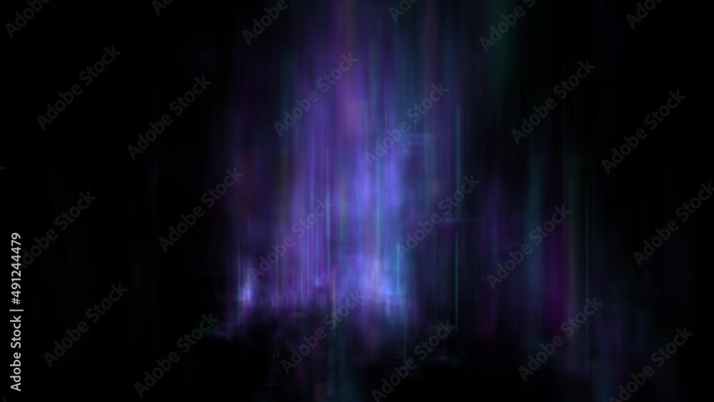 Aurora in space animation background. 4k digital motion texture Stock ...