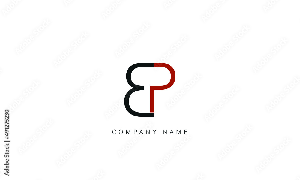 BP, PB, BP, Letters Logo Monogram Stock Vector | Adobe Stock