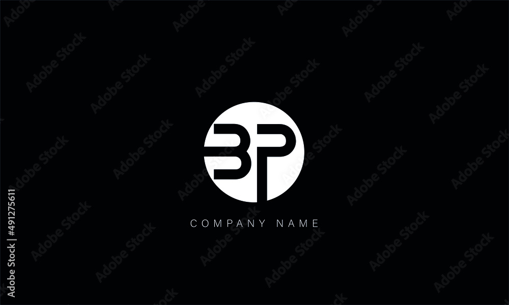 BP, PB, BP, Letters Logo Monogram Stock Vector | Adobe Stock