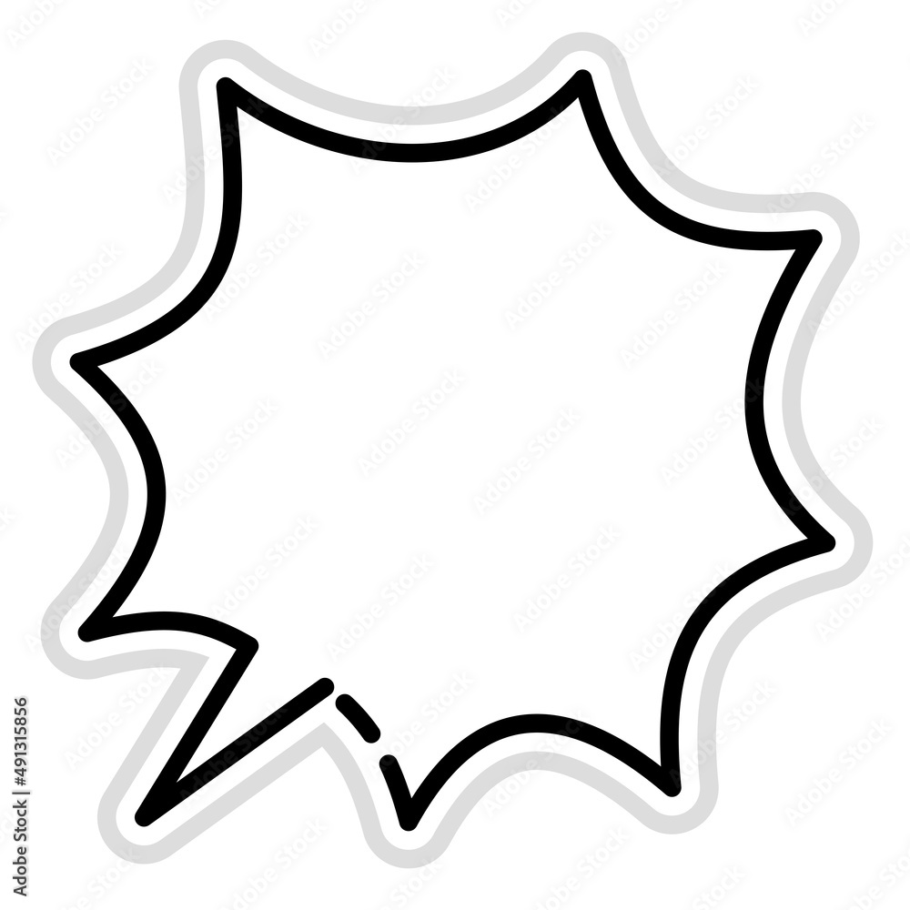 Illustration of a three-dimensional comment balloon and a speech ...